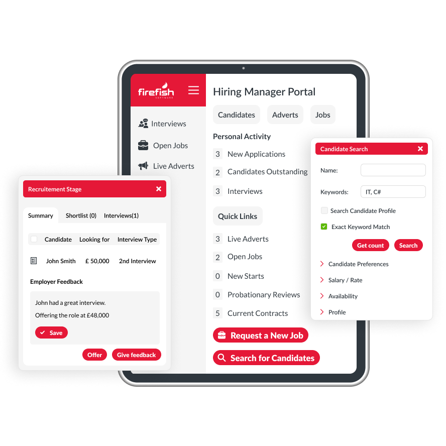 Hiring Manager Portal | Firefish Software