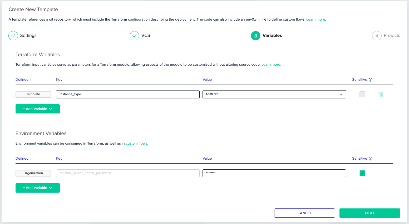 Feature Unlocked: Template Wizard | env0 blog