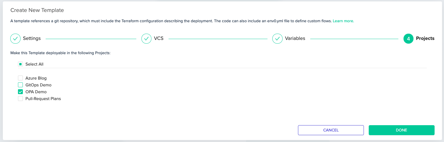 Feature Unlocked: Template Wizard | env0 blog
