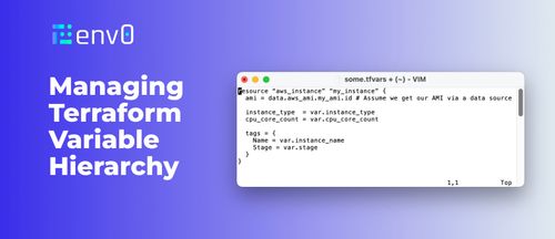 Managing Terraform Variable Hierarchy | env0 blog