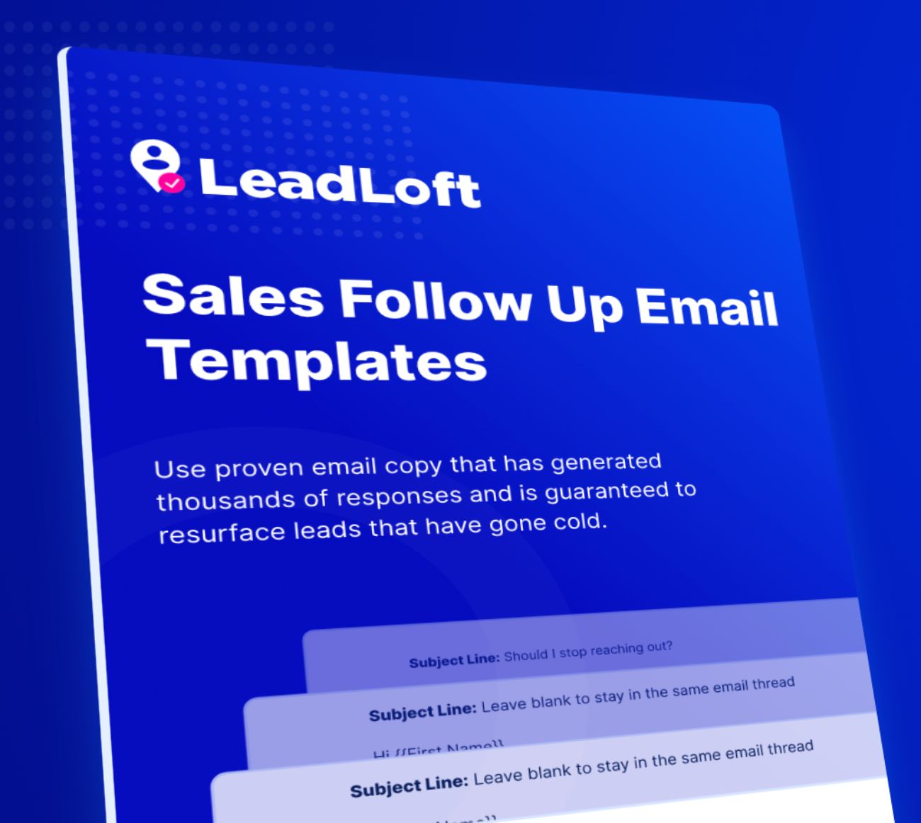 How to Write Cold Emails That Work - 9 Proven Tactics | LeadLoft