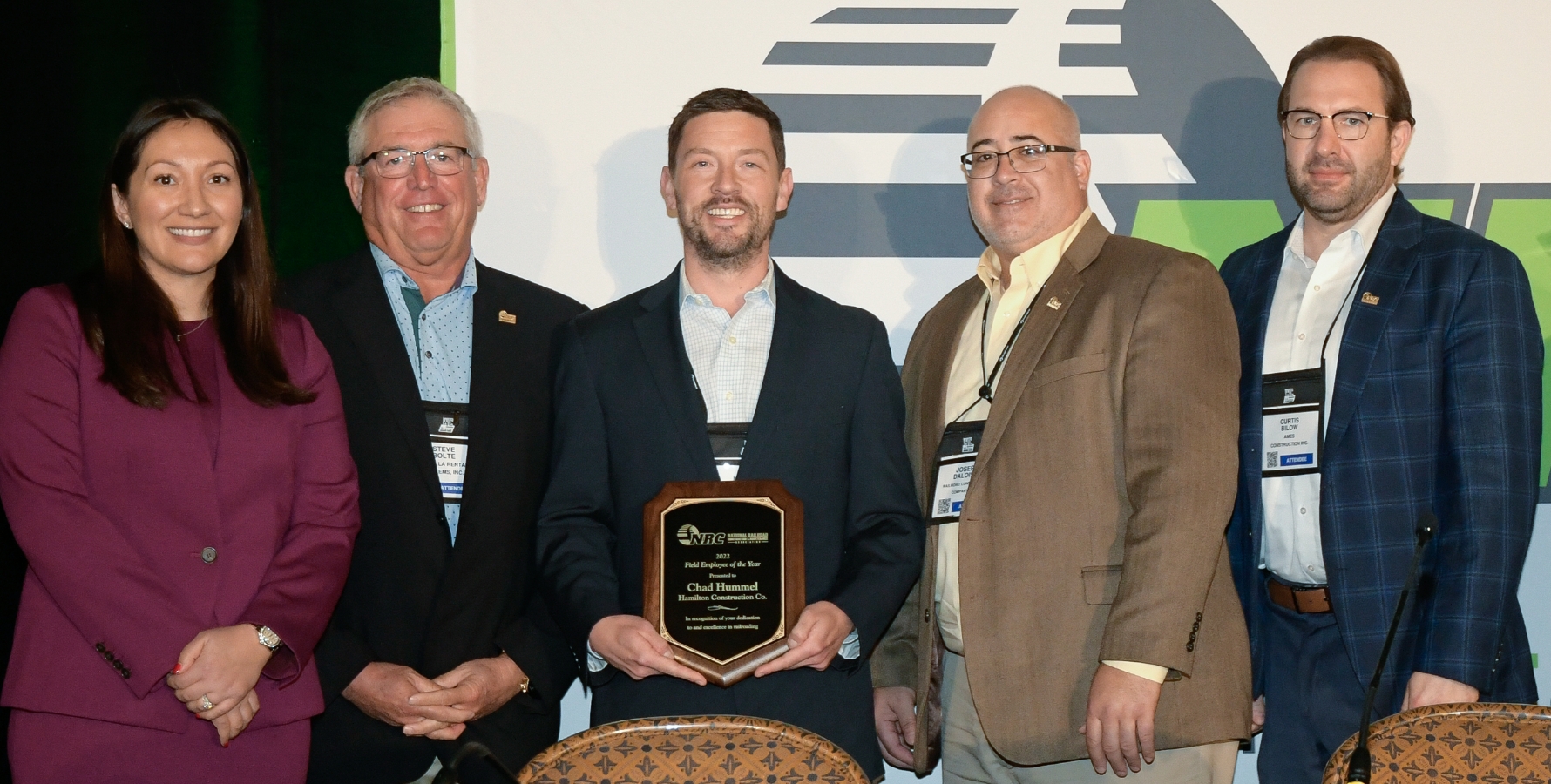 Hamilton Construction's Chad Hummel Wins NRC Field Employee of the Year