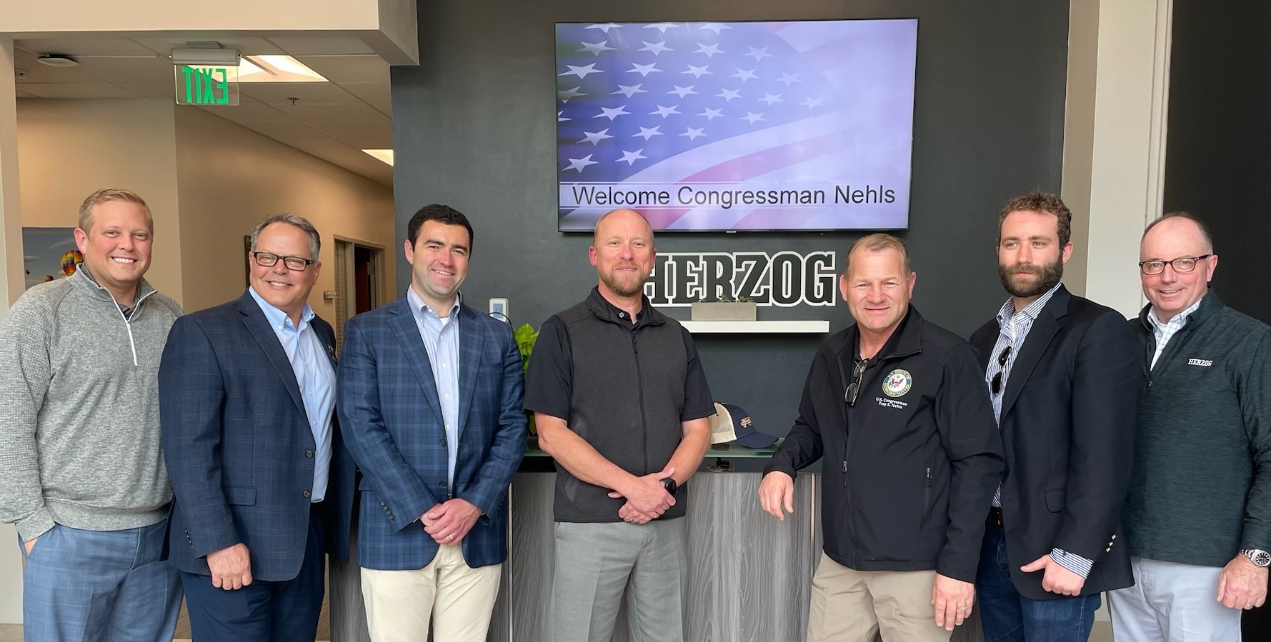 U.S. Rep. Troy Nehls Tours Herzog Facility During Joint NRC-REMSA ...