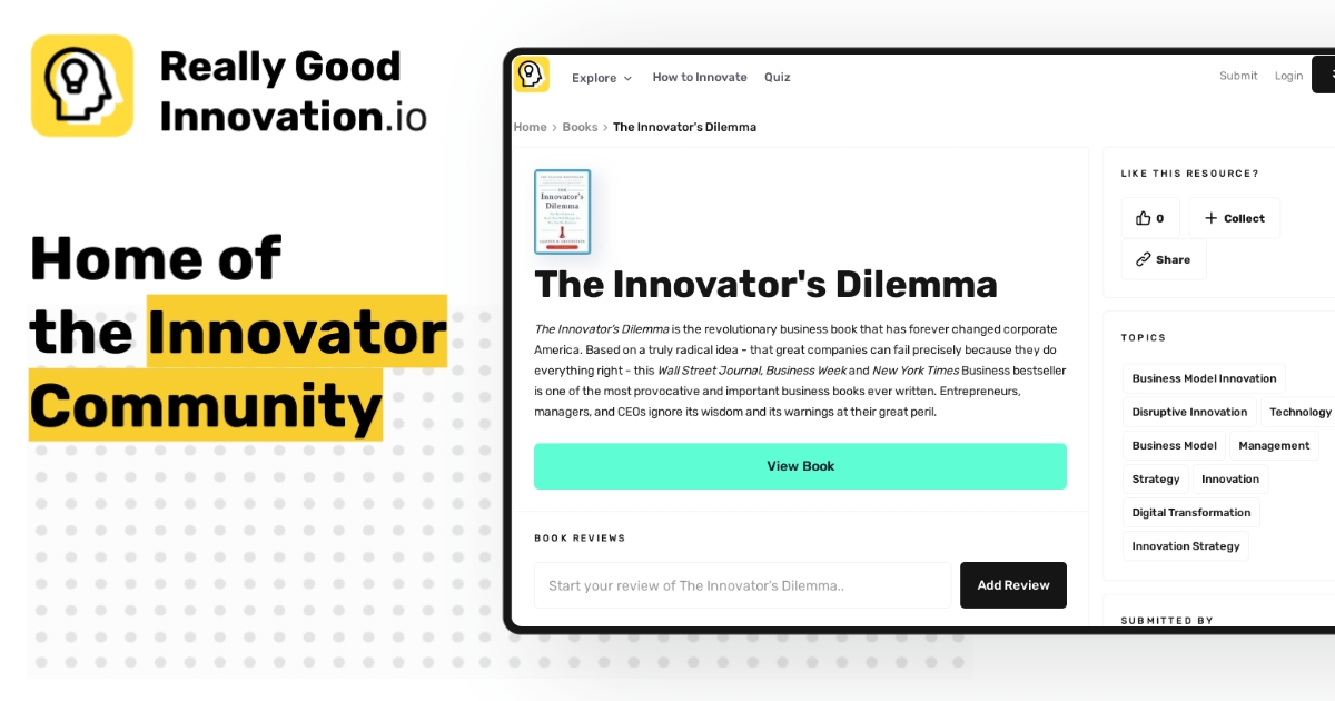 The Innovator's Dilemma