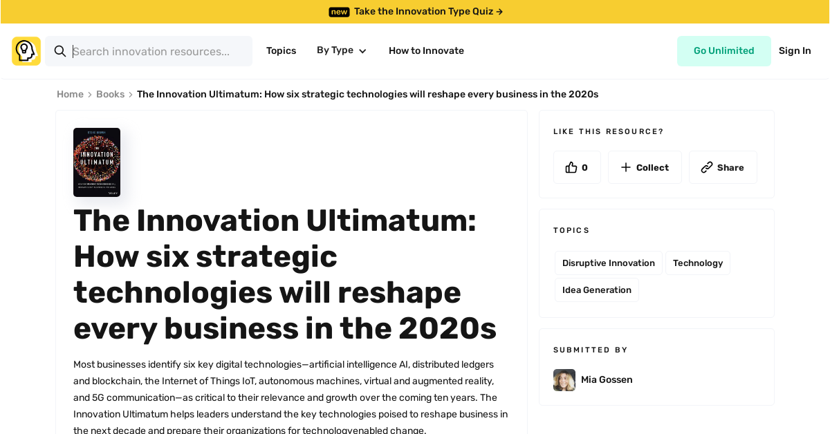 The Innovation Ultimatum: How six strategic technologies will reshape ...