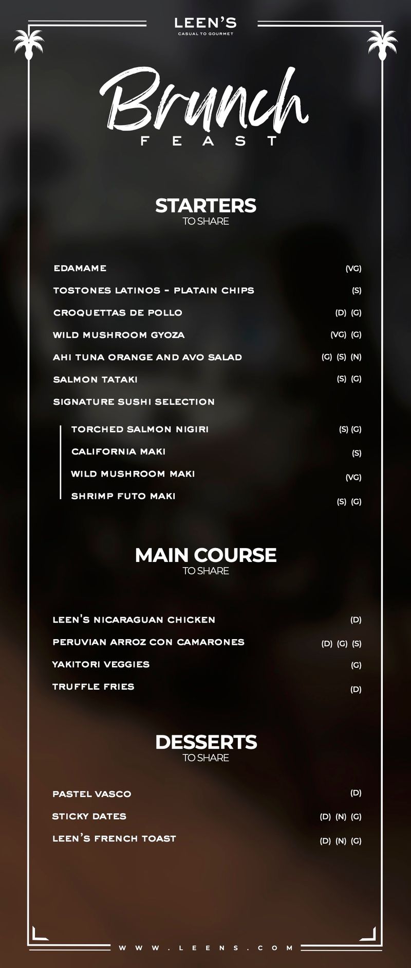 Leen's Emirates Towers : Pura Vida Brunch