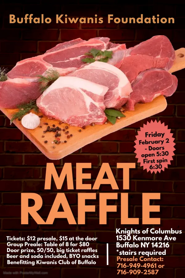 2024 Meat Raffle Events - Fun Meat Raffles