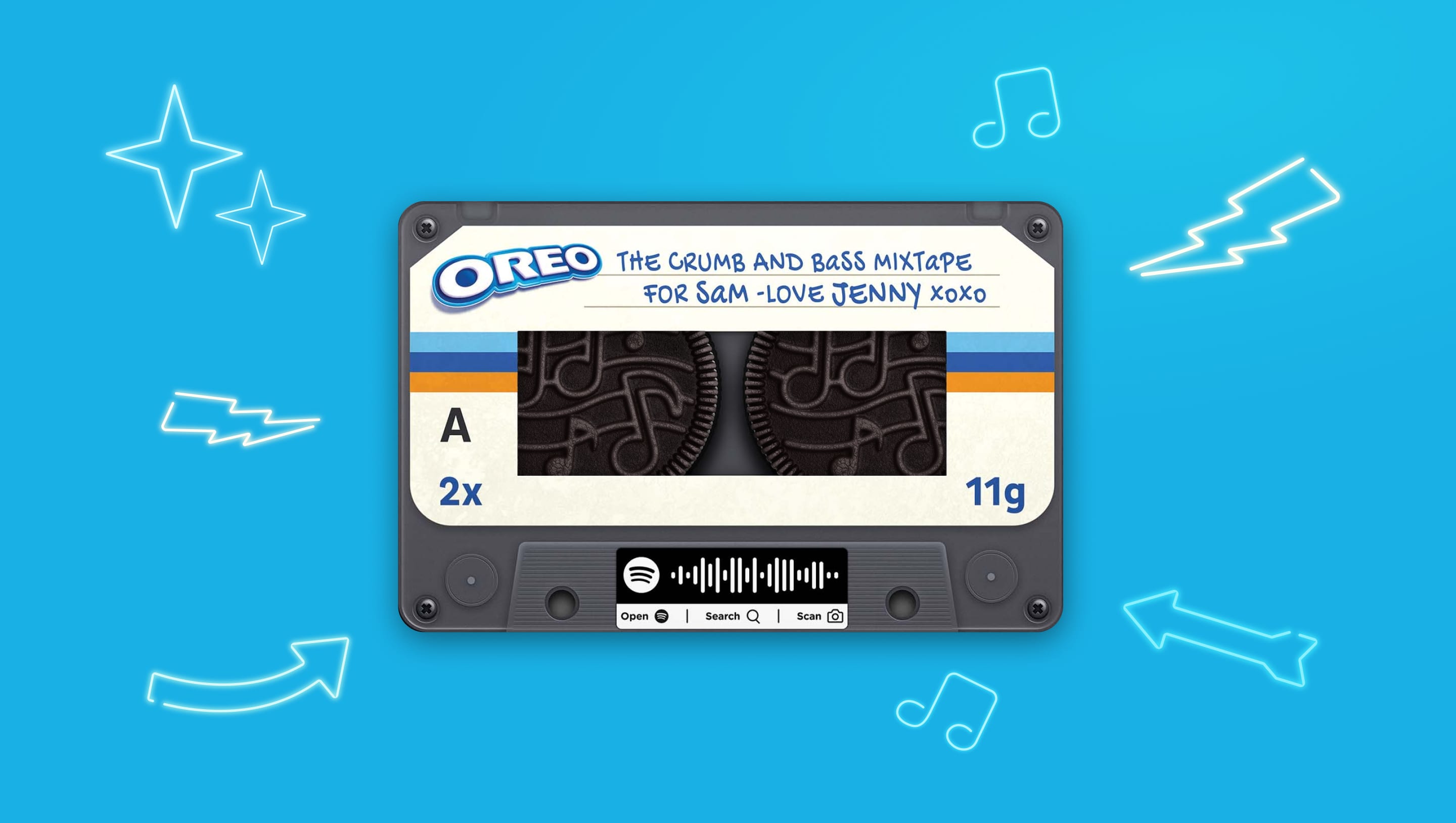 Oreo mixtapes | Nathan Parris | Digital Designer