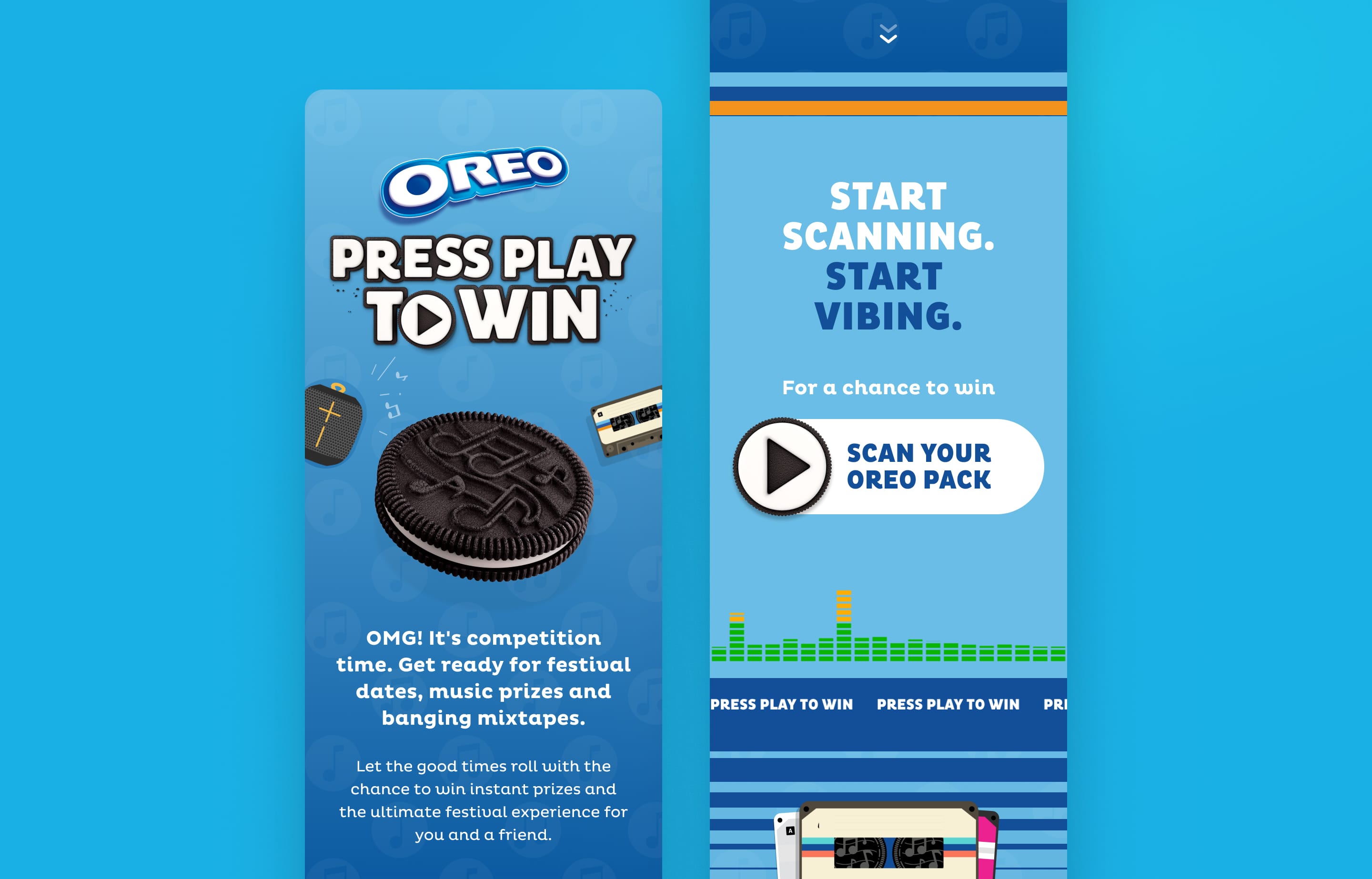 Oreo mixtapes | Nathan Parris | Digital Designer