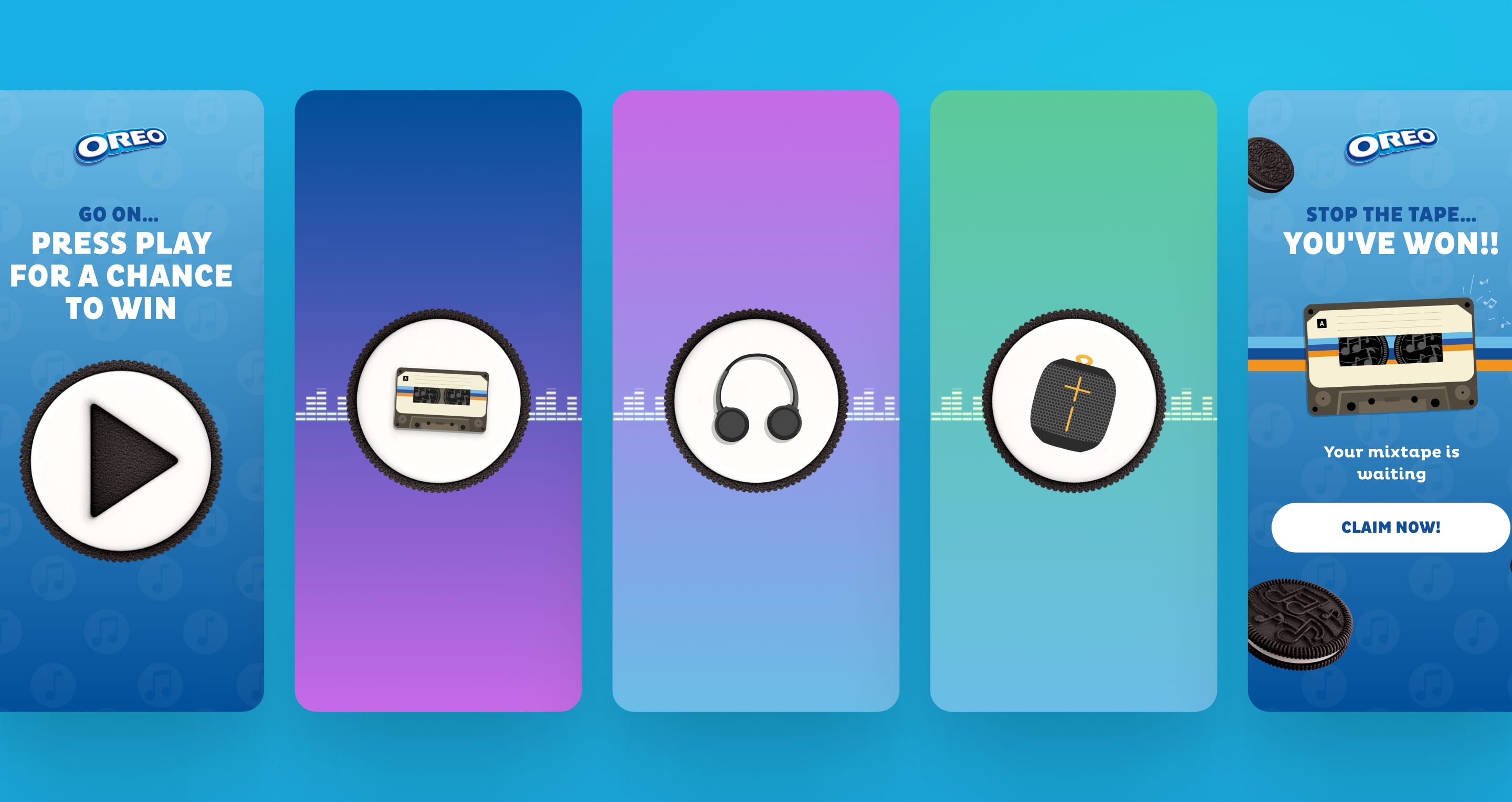 Oreo mixtapes | Nathan Parris | Digital Designer