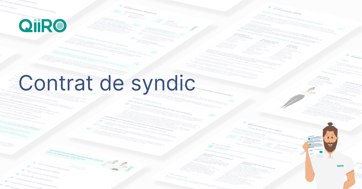 Contrat de syndic : modèle gratuit à télécharger (2023)