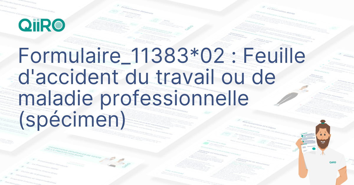 Formulaire_11383*02 : Feuille d'accident du travail ou de maladie ...