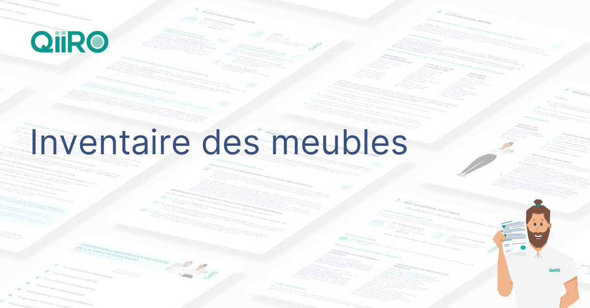 Inventaire des meubles : modèle gratuit à télécharger (2024)