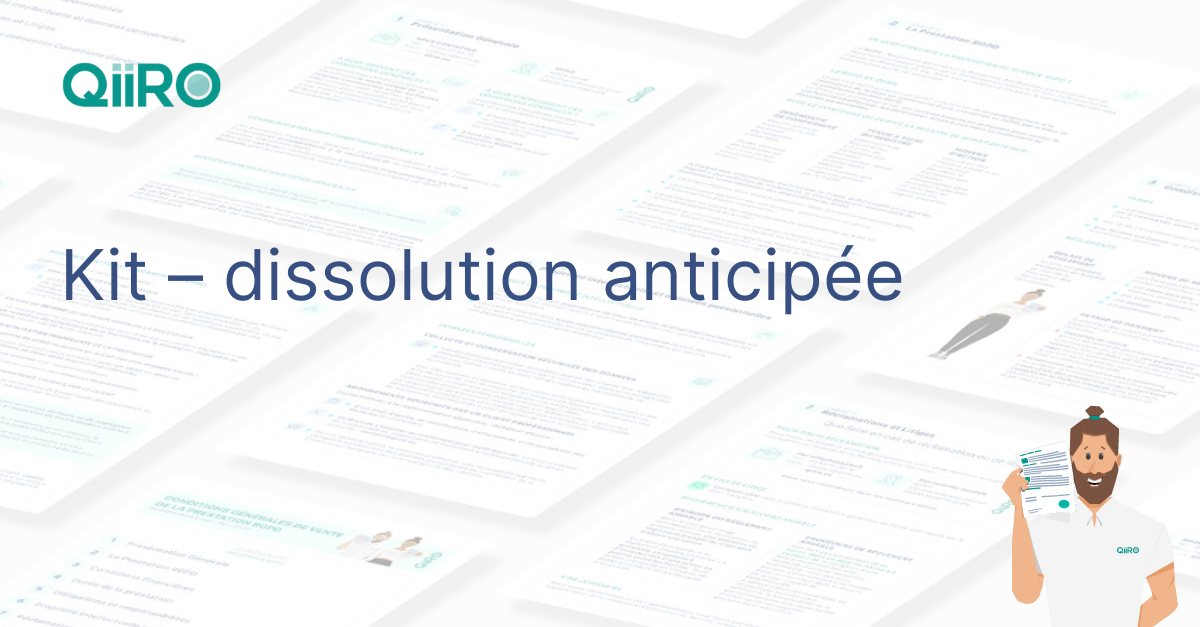 Kit – dissolution anticipée : modèle à télécharger (2024)
