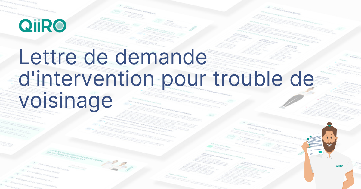Modle Lettre Trouble De Voisinage Bailleur