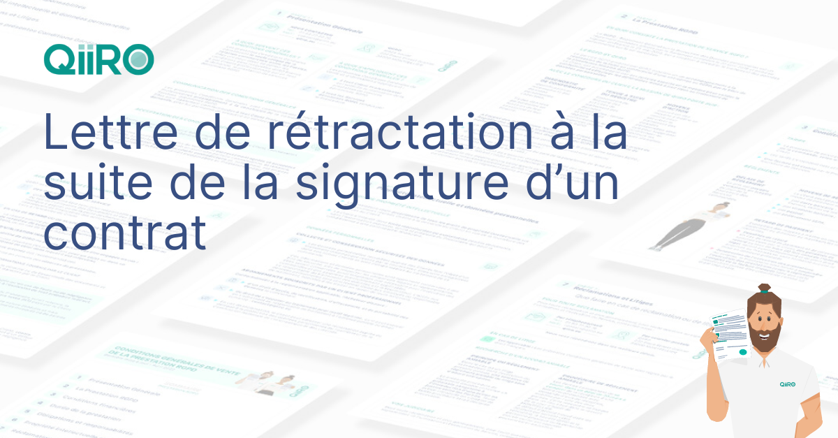 Modèle De Lettre De Rétractation Pour Vos Démarches | Modèles De ...