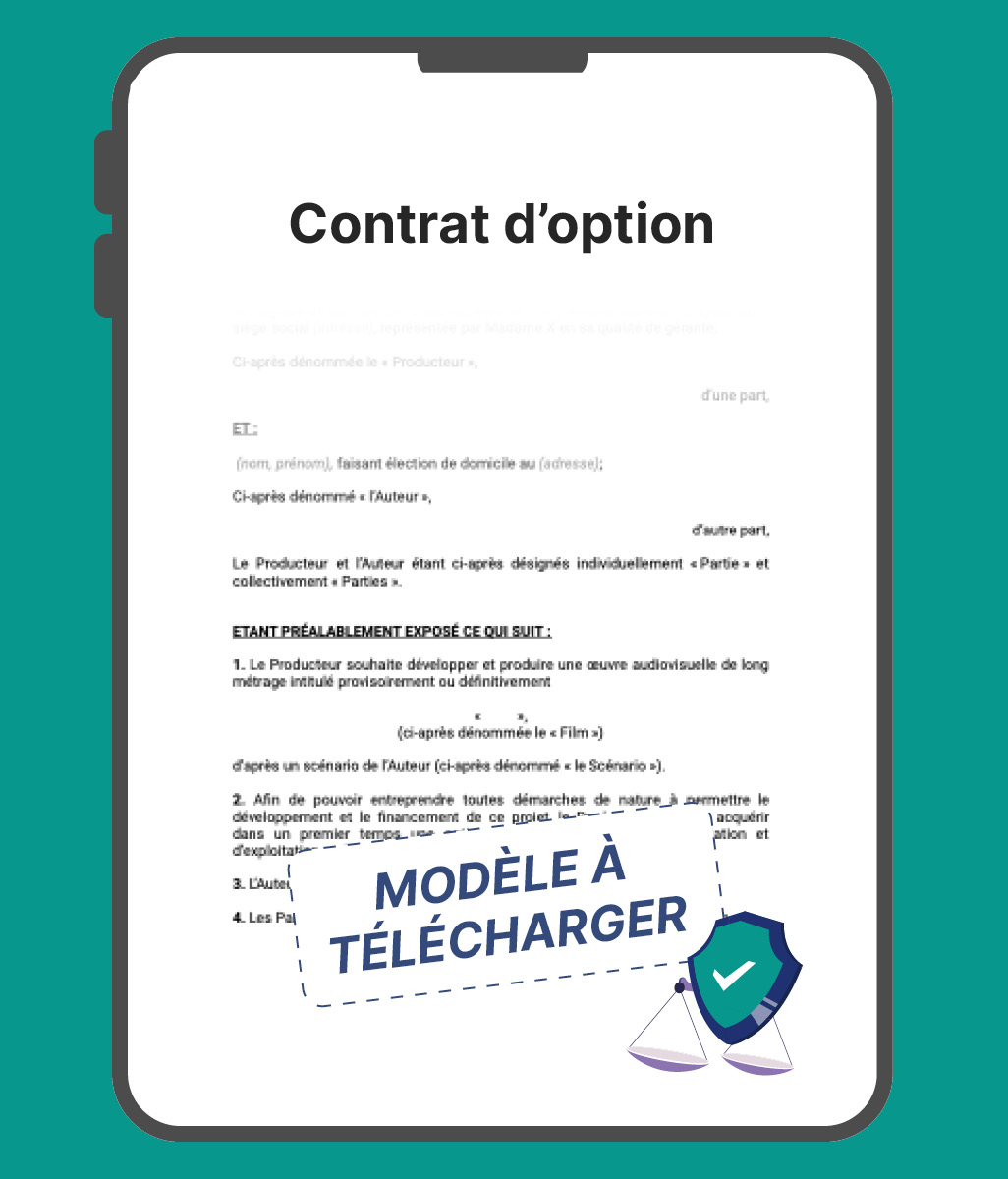 Contrat d'option : modèle à télécharger (mis à jour pour 2024)