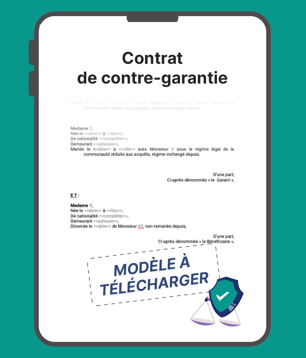 Contrat de contre-garantie : modèle gratuit à télécharger (2024)