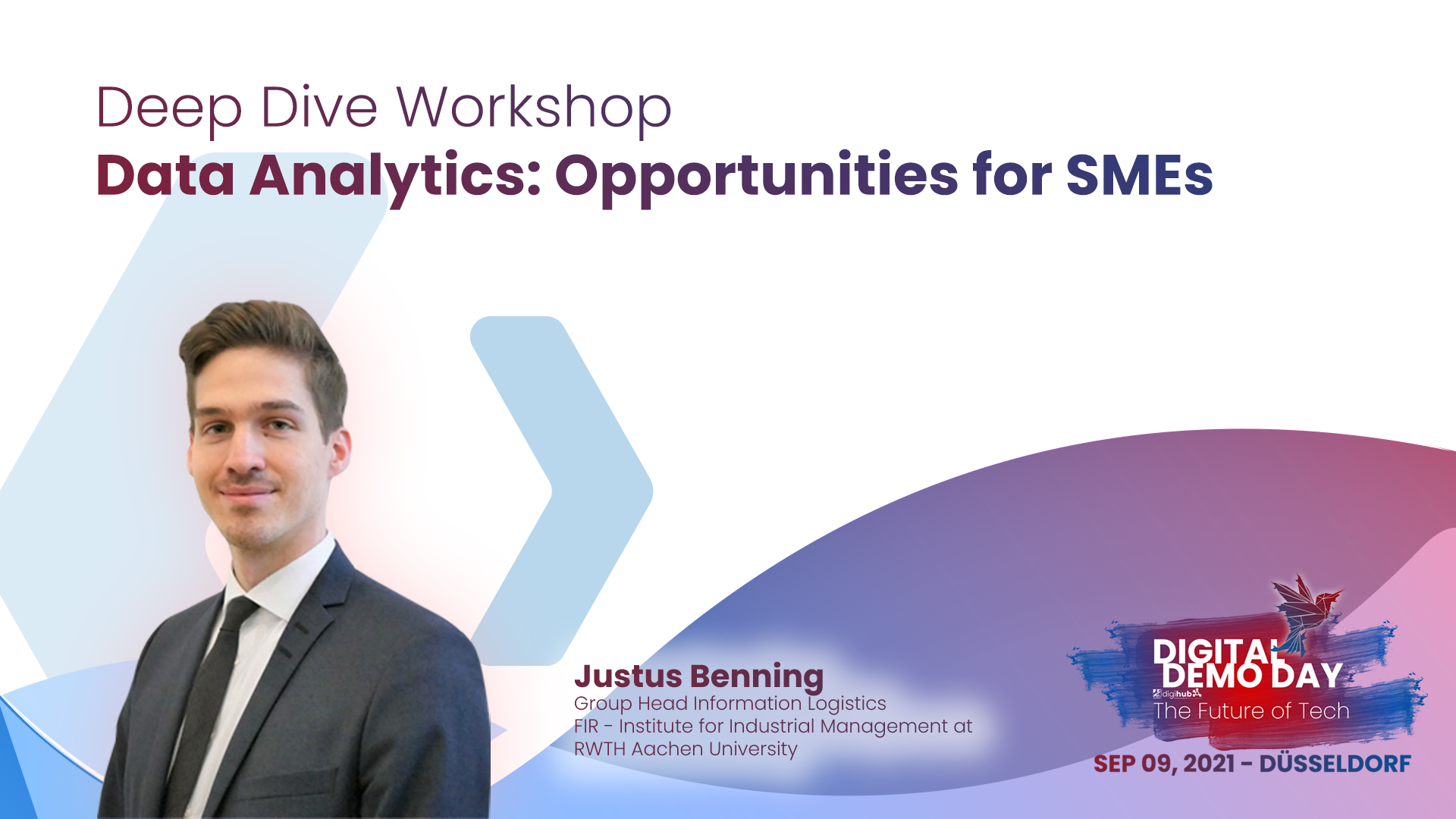 Blog: DIGITAL DEMO DAY 2021: Deep Dive Workshop „Data Analytics ...