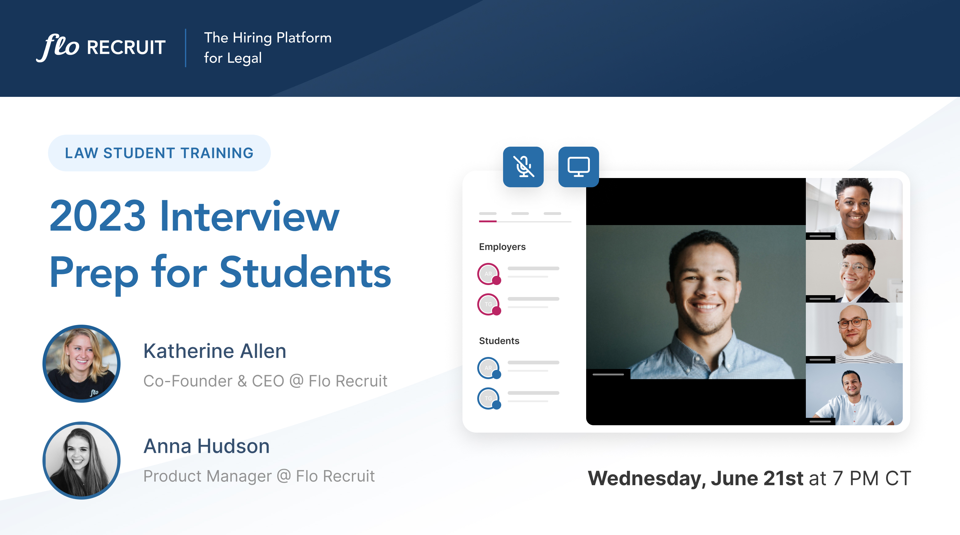 Flo Recruit Training for Students: 2023 Interview Prep