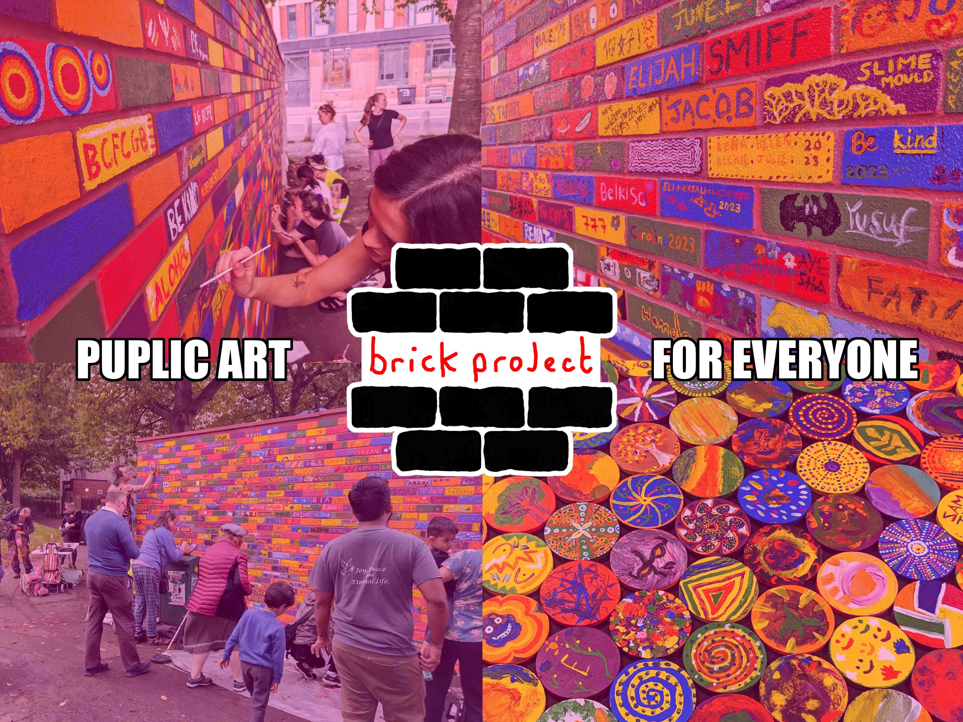 Brick Project CIC Create Collaborative Public Art