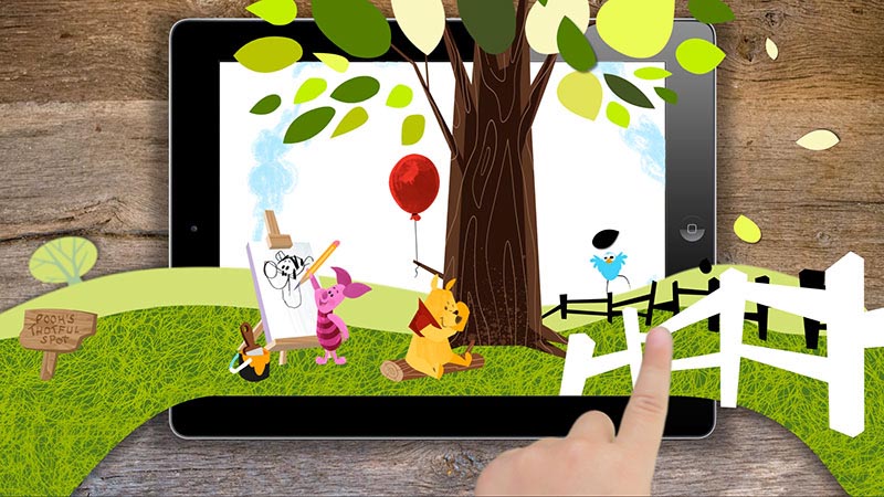 Winnie The Pooh's Wonder & Wander iPad App