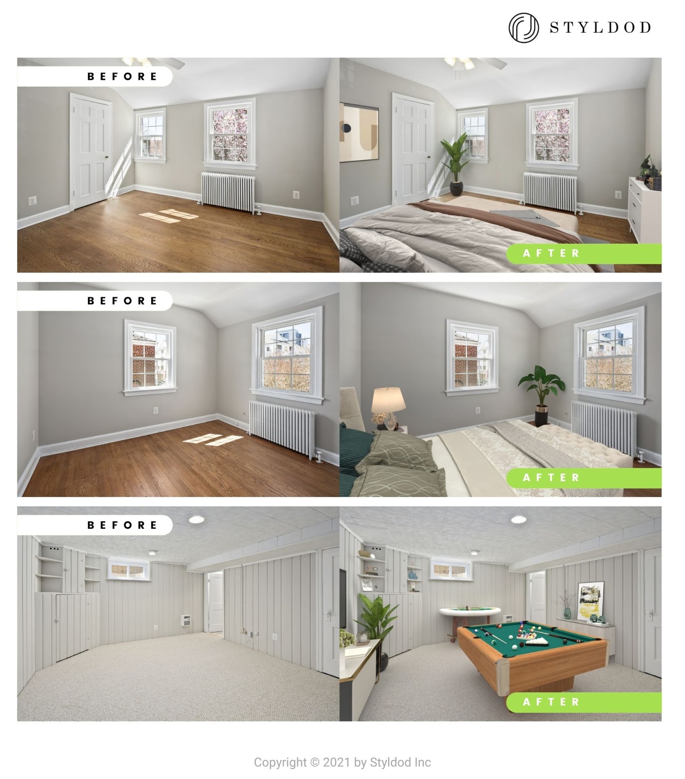 Best Virtually Staged Homes for your Inspiration