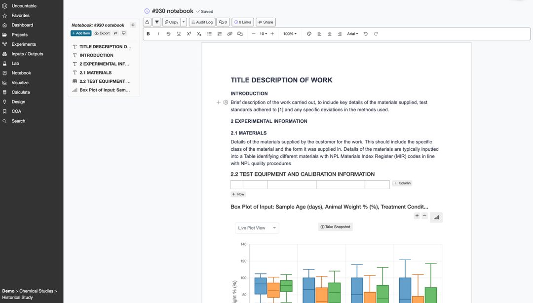 The Enterprise-Grade Electronic Laboratory Notebook for Global R&D ...