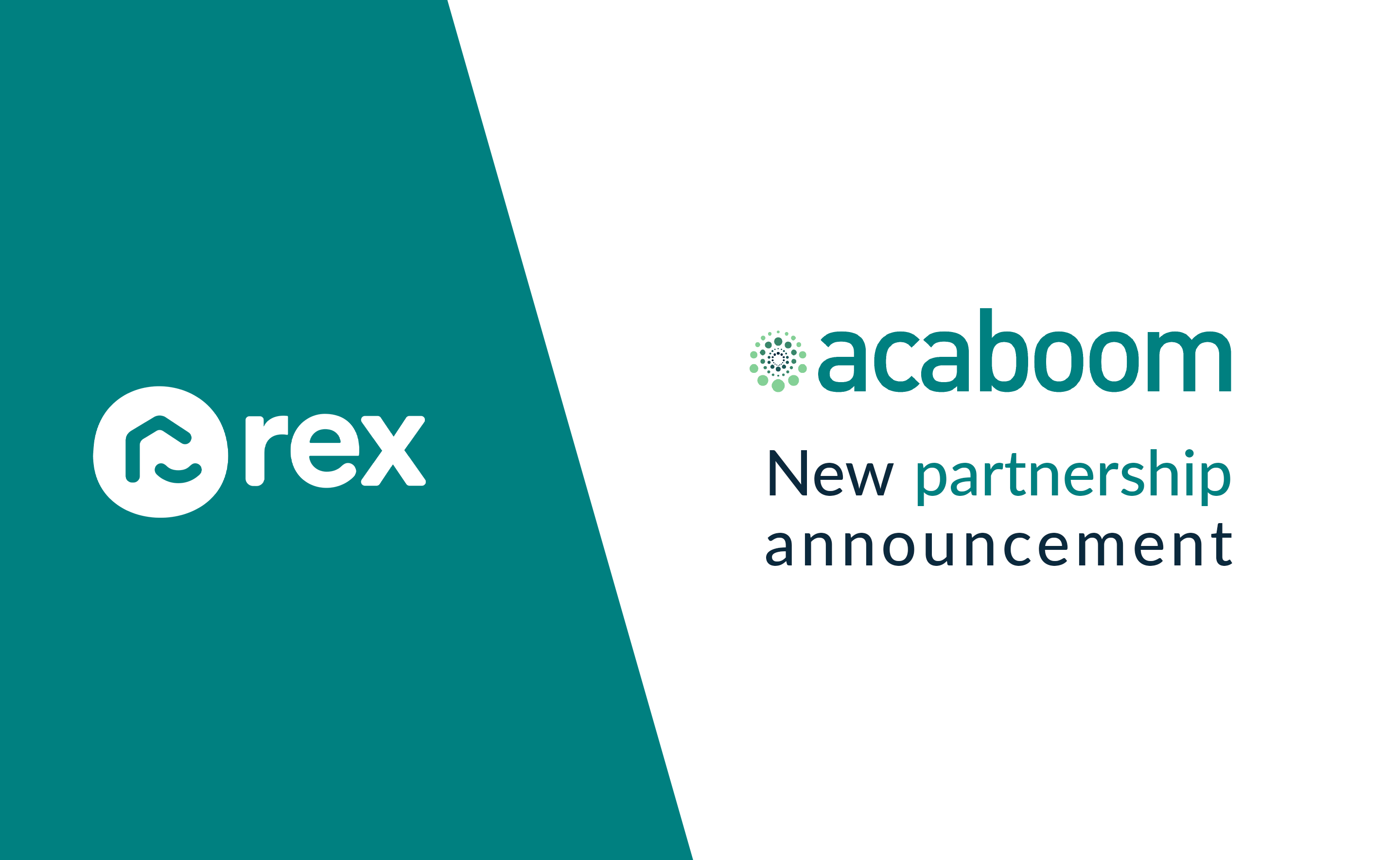 Acaboom announces strategic partnership with Rex | ICG Approved