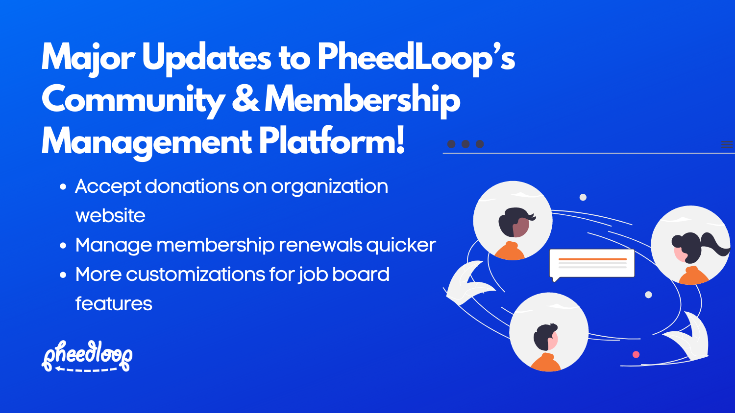 Major Updates to PheedLoop’s Community & Membership Management Platform!