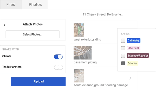 Construction management features + how they work | CoConstruct