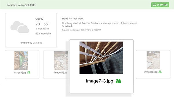 Construction jobsite tracking software features | CoConstruct | CoConstruct