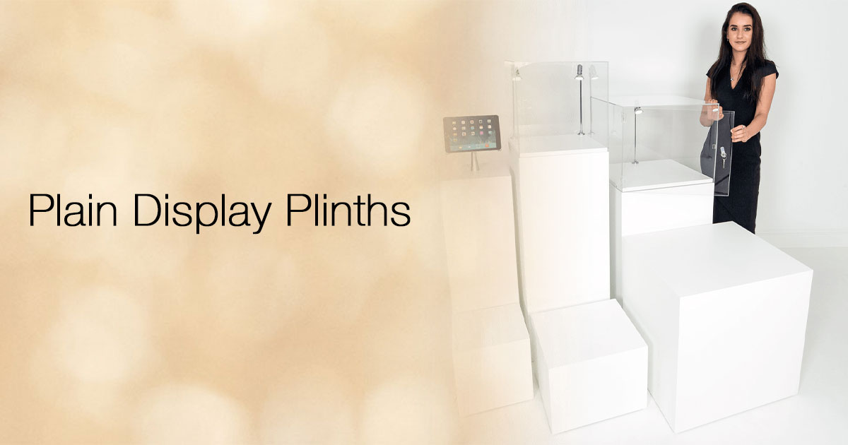 Square Plinth - 800mm High x 300mm Square