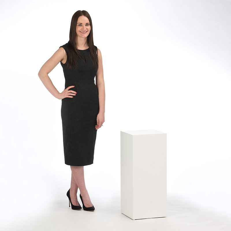 Square Plinth - 600mm High x 300mm Square