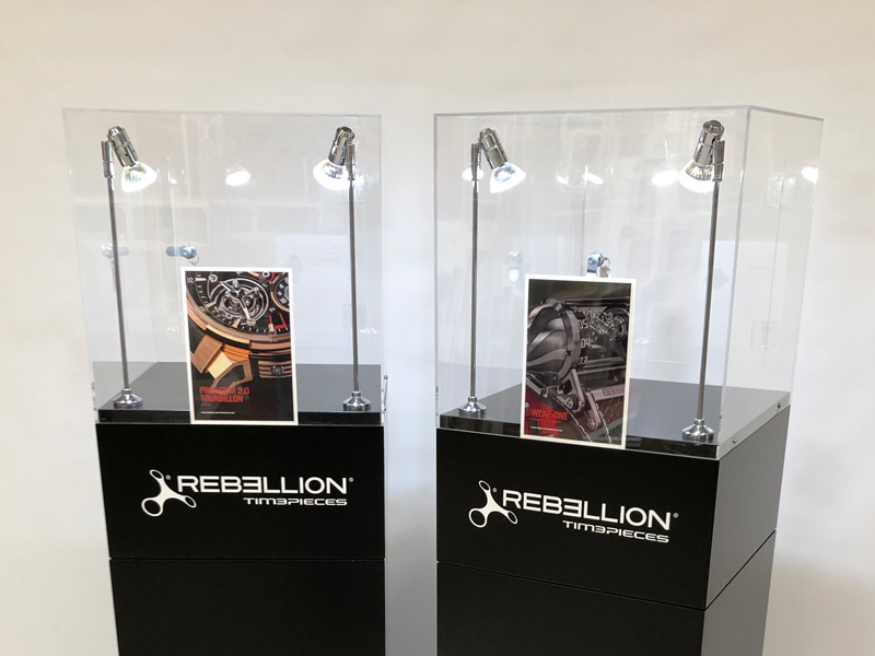 Display Show Cases & Lighting to Hire or Buy