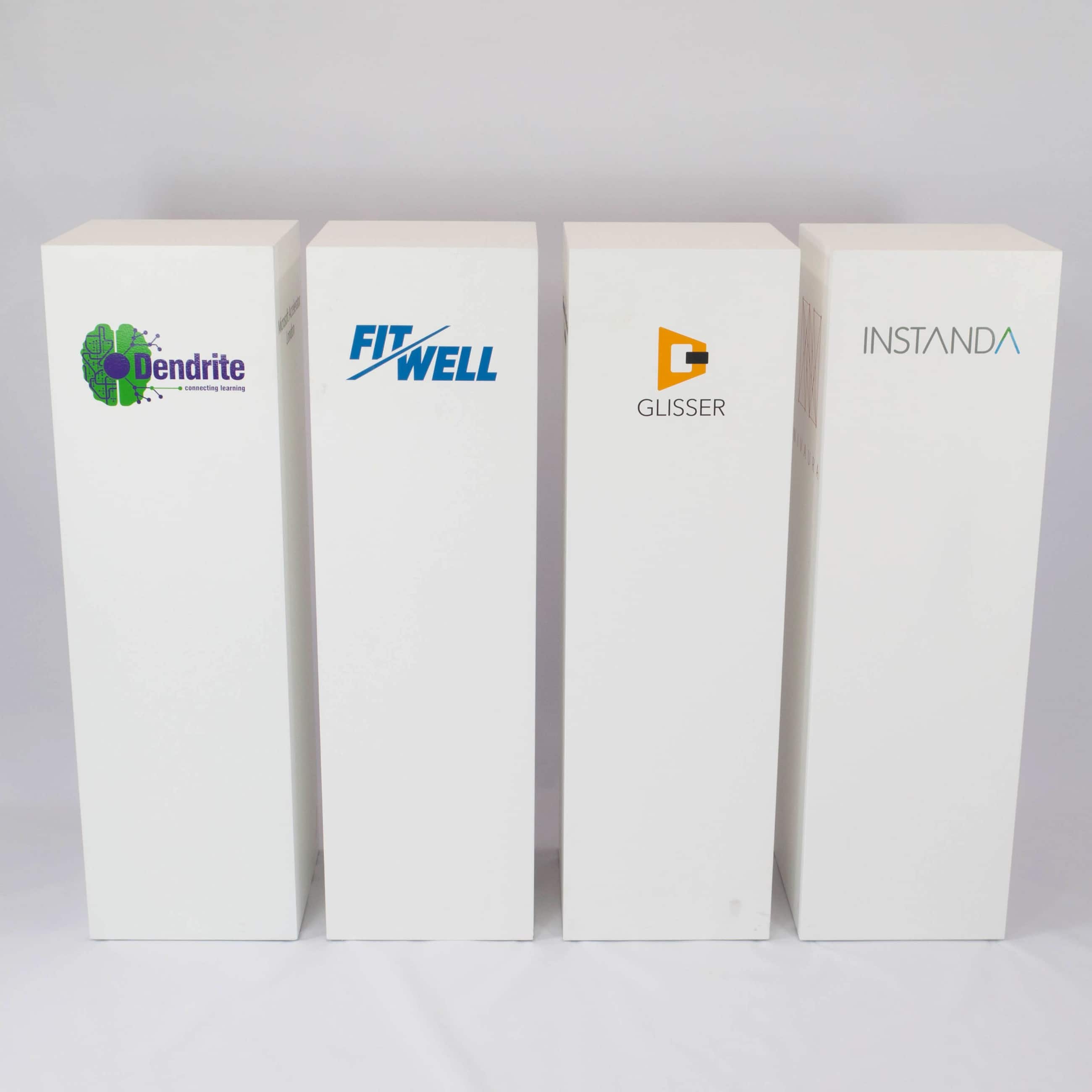 Branded Plinths - Plinths and Pedestals