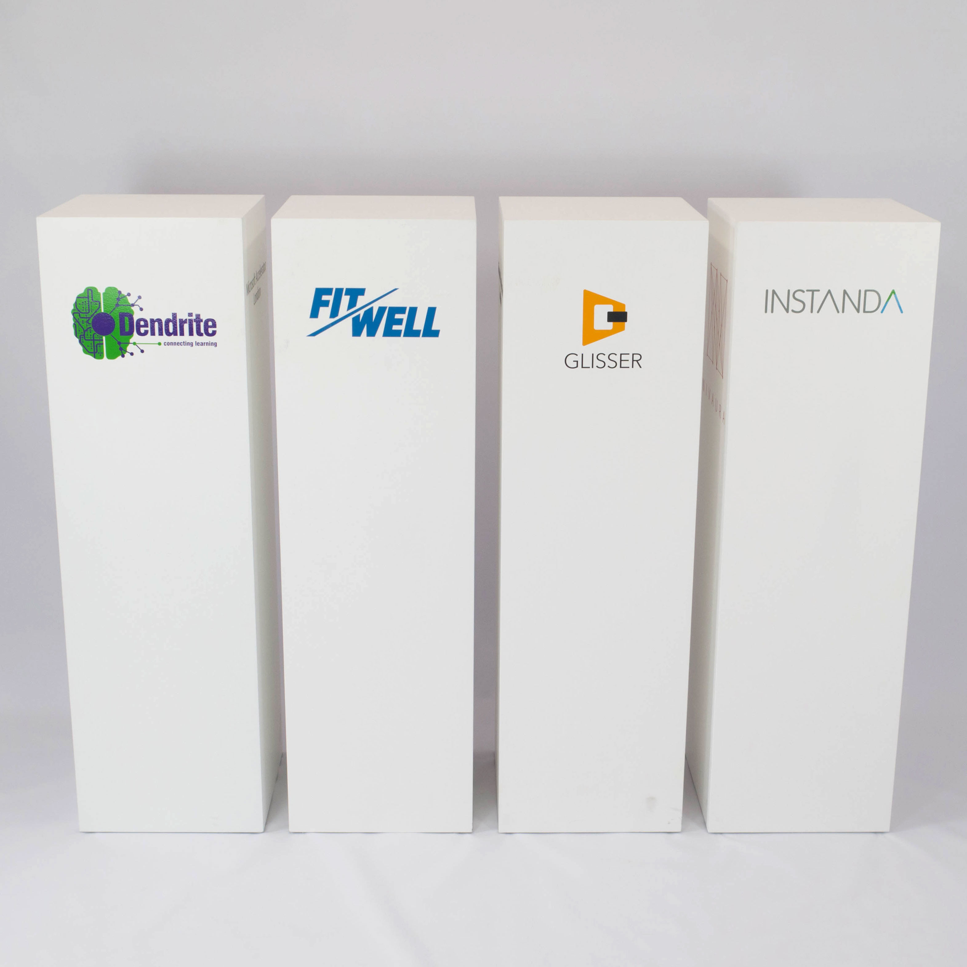 Branded Plinths - Plinths and Pedestals