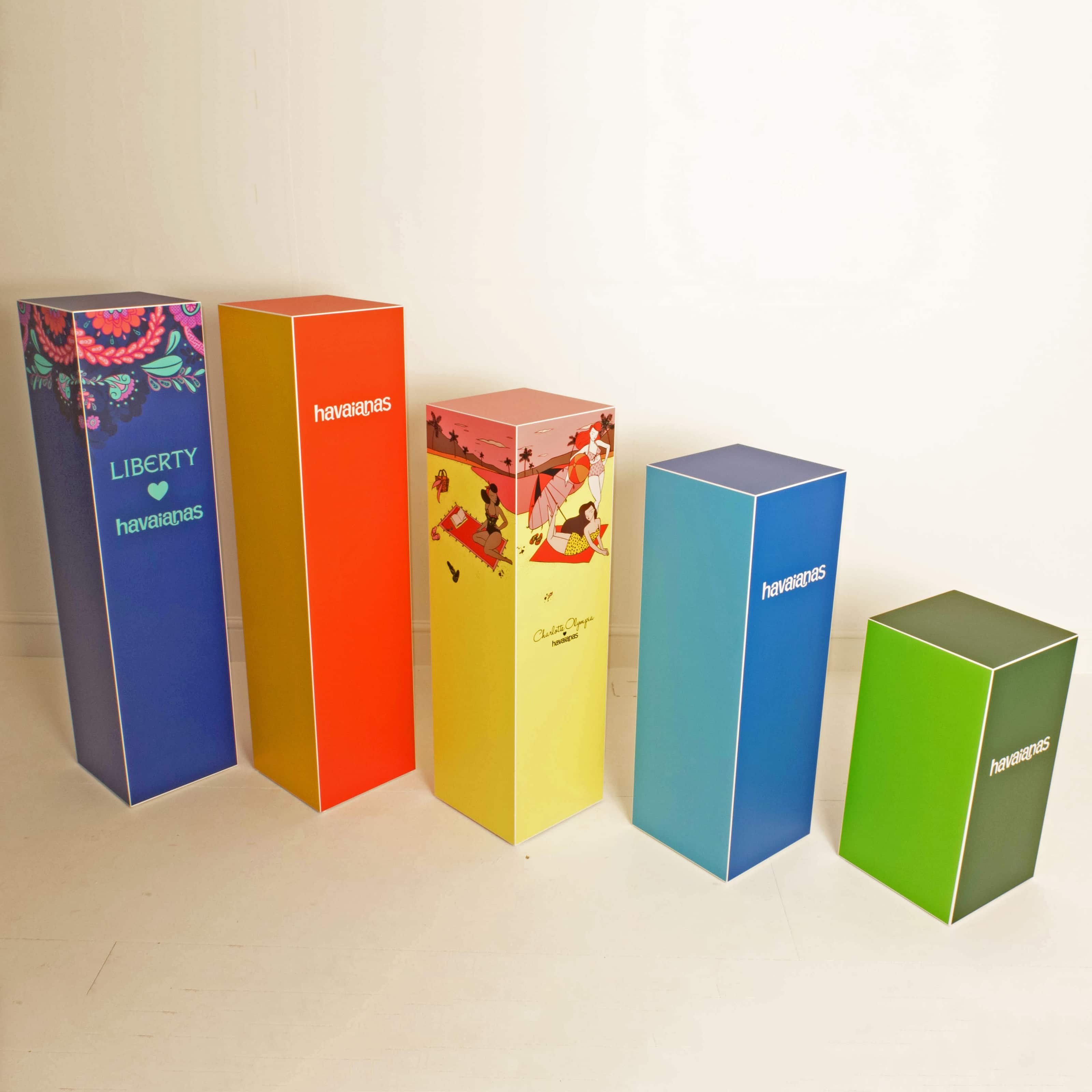 Branded Plinths - Plinths and Pedestals