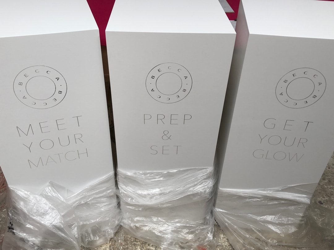 Branded Plinths - Plinths and Pedestals