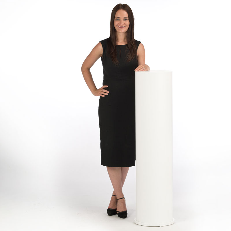 Round Display Plinths - Lightweight & Strong
