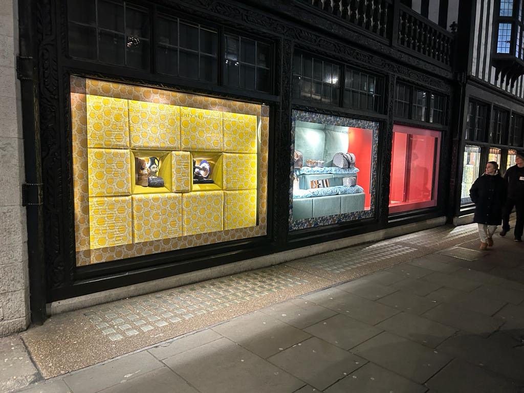 Liberty of London Case Study - Shop Window Displays