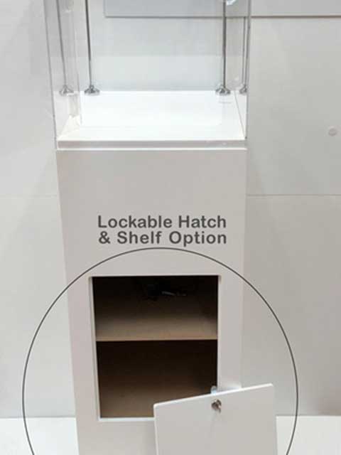 Hexagonal Display Plinths - Plinths and Pedestals Ltd