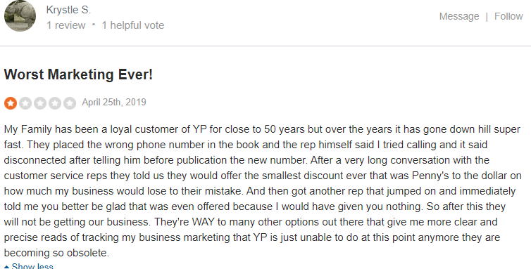 4 Reasons to Avoid Yellow Pages Online Marketing Services