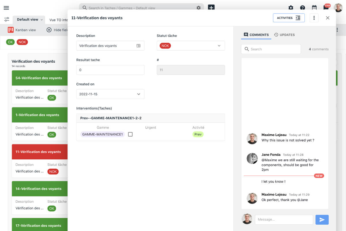 TimeTonic - CMMS & maintenance solution