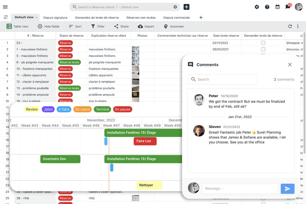 TimeTonic - Web & Mobile forms