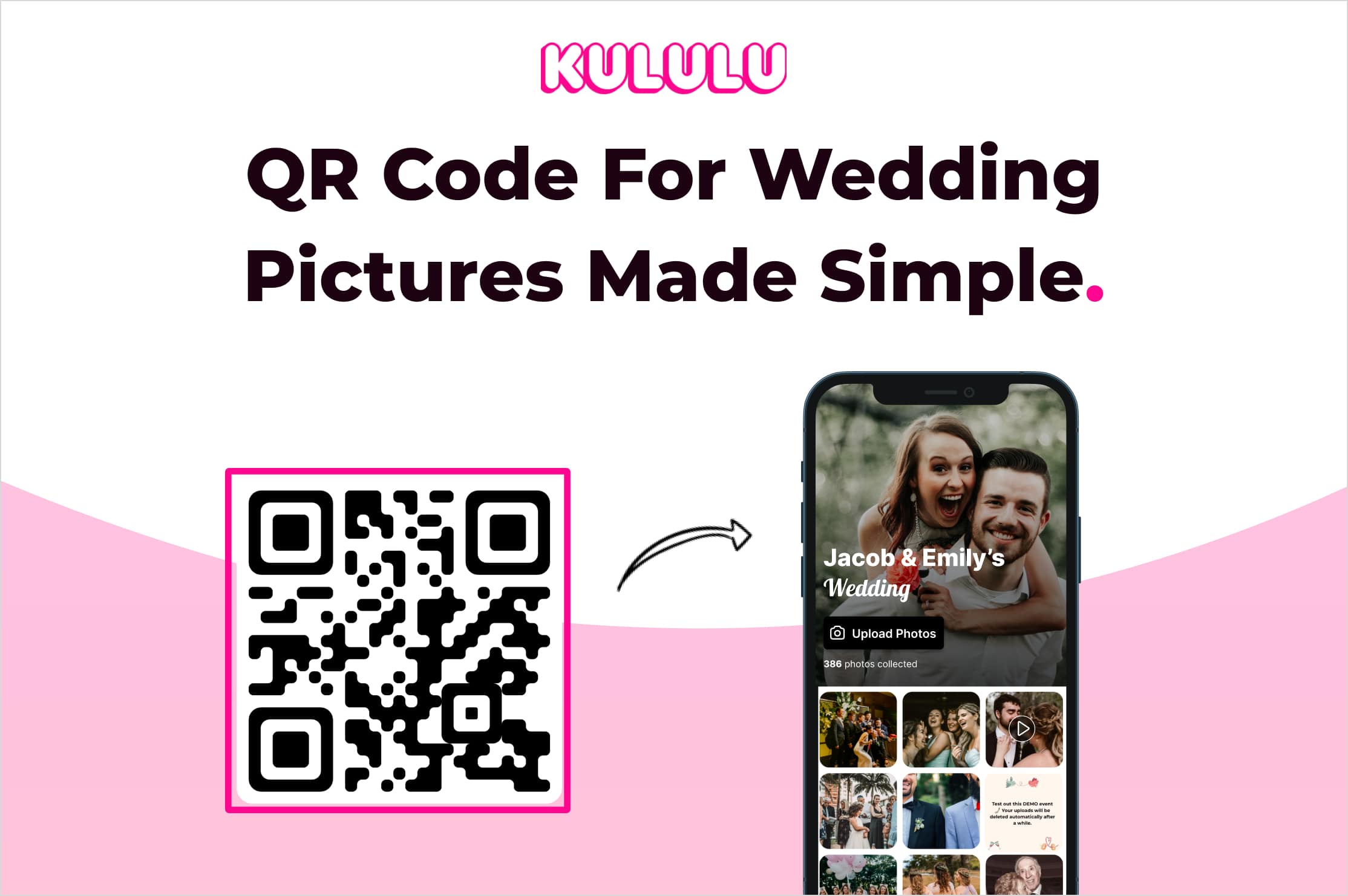 QR Code For Wedding Pictures: Capture Your Guests Photos!
