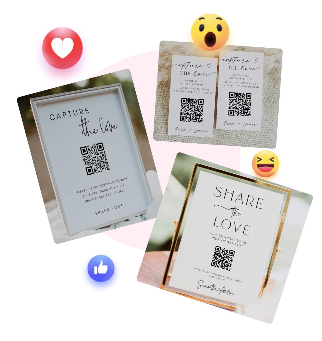 QR Code For Wedding Pictures: Capture Your Guests Photos!