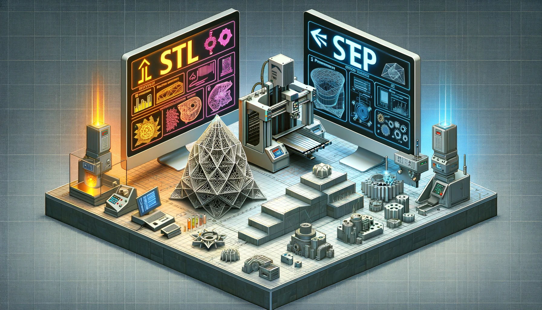 STL vs. STEP for CNC machining and 3D printing | partZpro