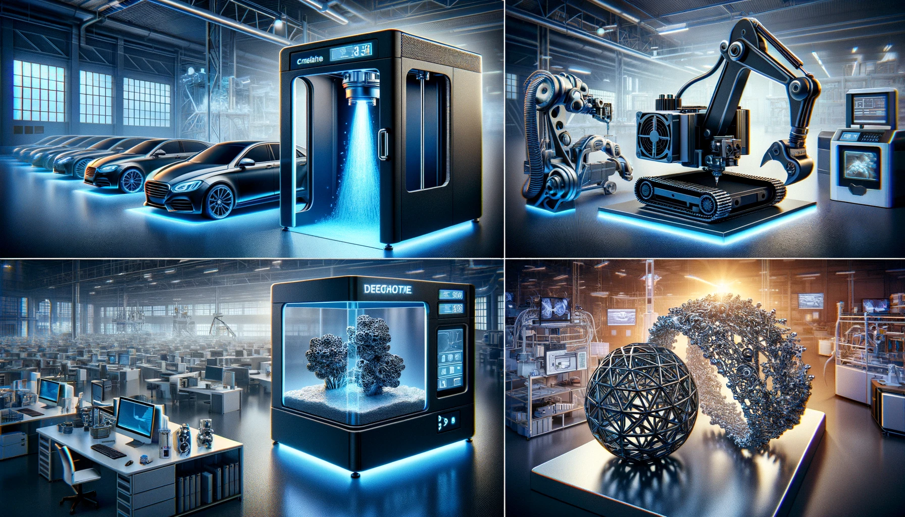 3d Printing at Scale: Industrial Applications of SLA, SLS, MJF, and ...