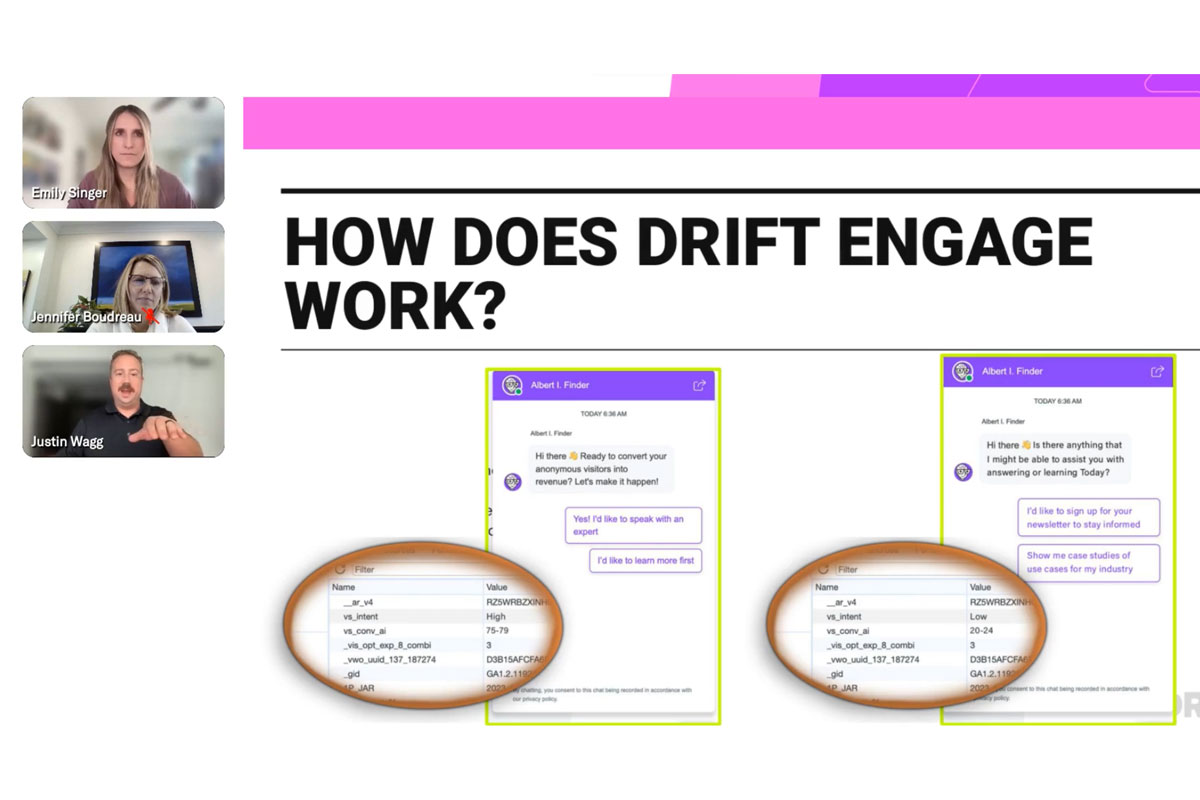 Webinar: How to Skyrocket Conversions with Drift Engage, Powered by Lift AI - Lift AI
